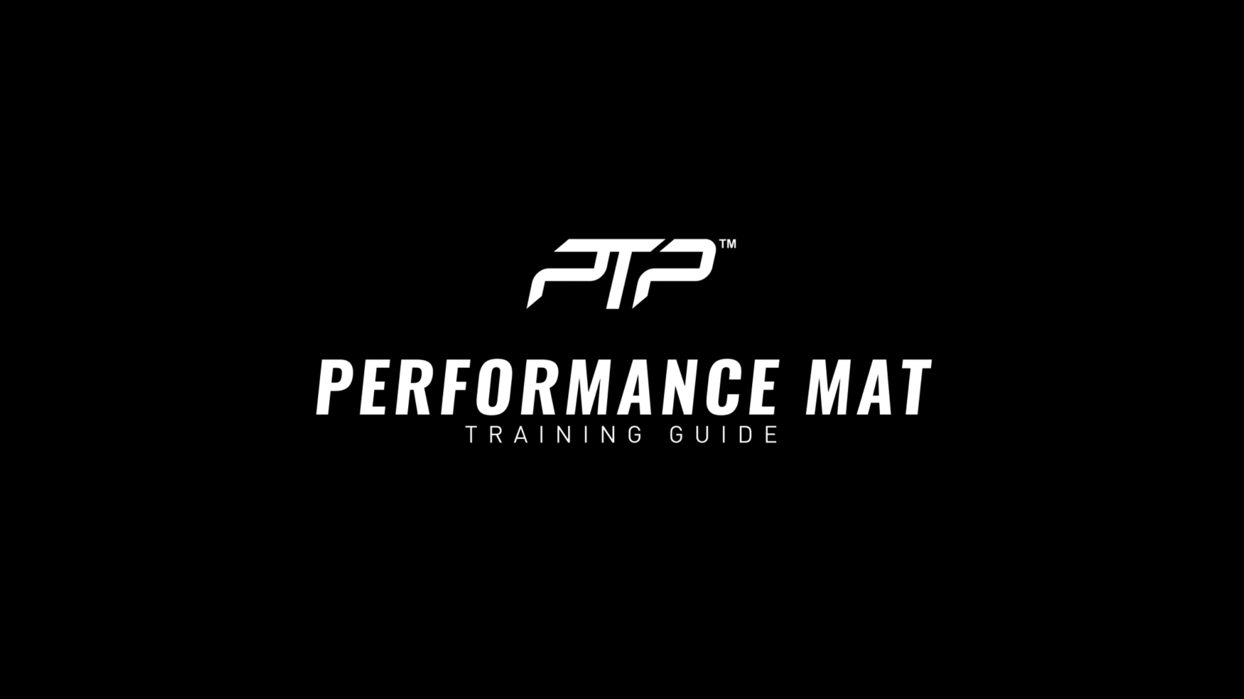 Performance Mat Training Guide | PTP Fitness