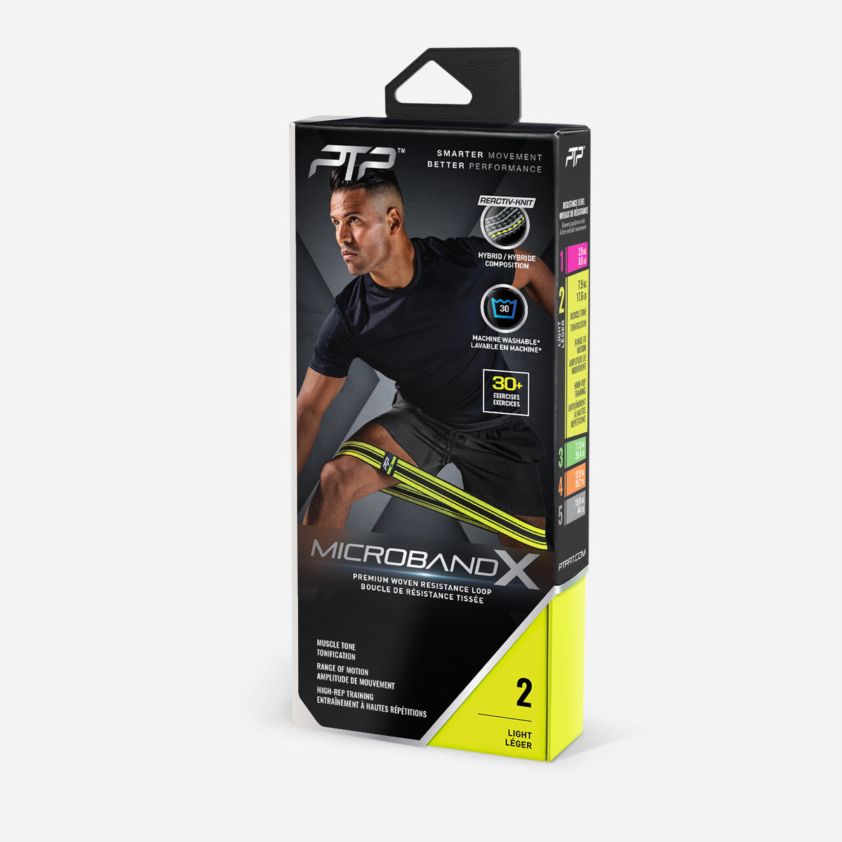 MicroBand X Light Resistance Band – PTP Fitness