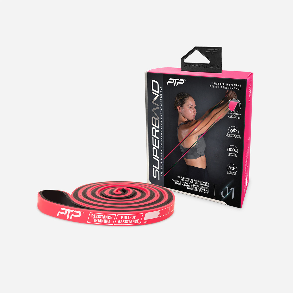 PTP SuperBand Dual Colour Ultra Light – PTP Fitness