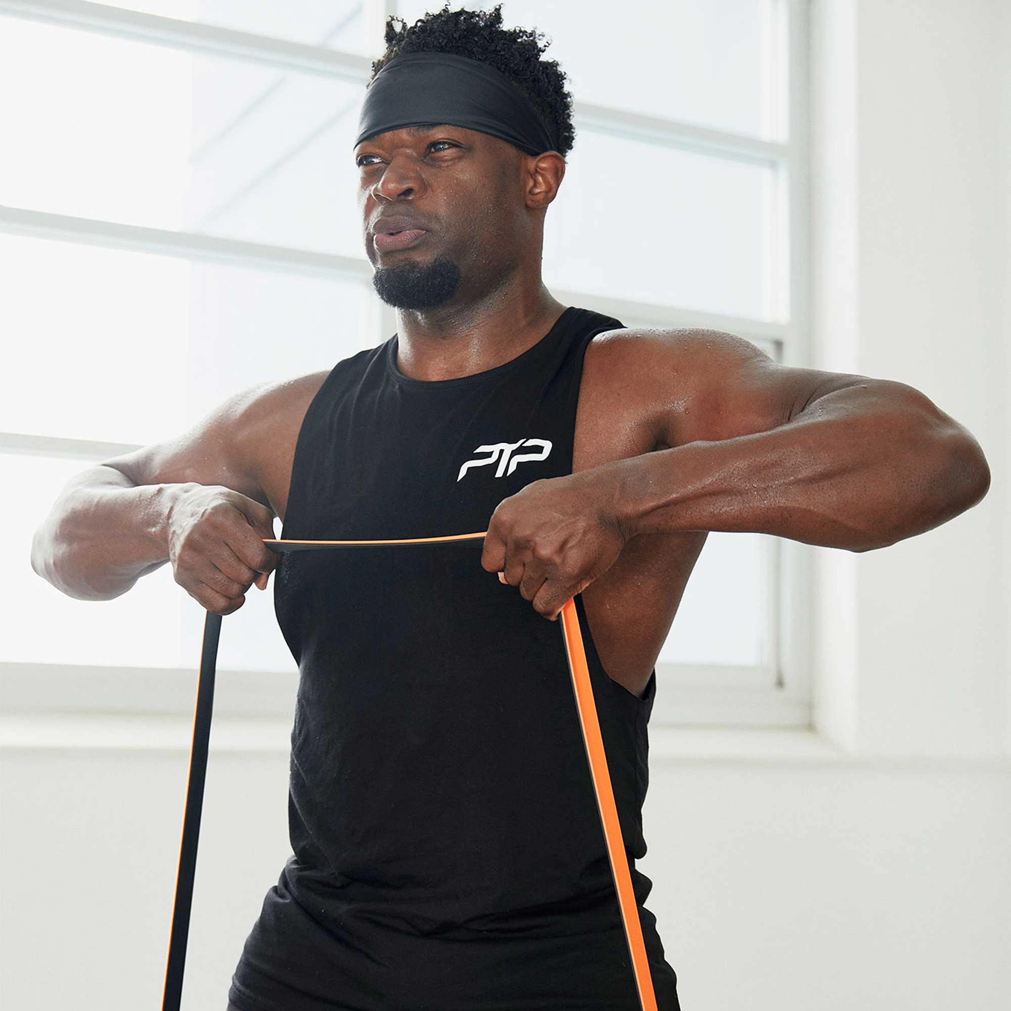 SuperBand Dual Colour Heavy Resistance Band – PTP Fitness