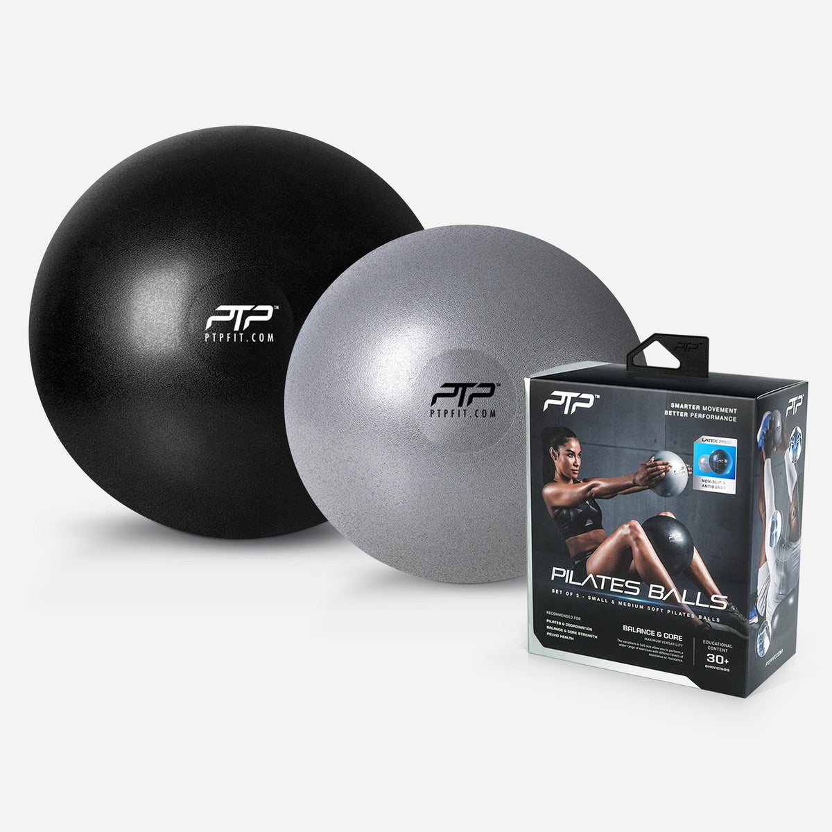 PTP Pilates Balls Combo (S & M) – PTP Fitness